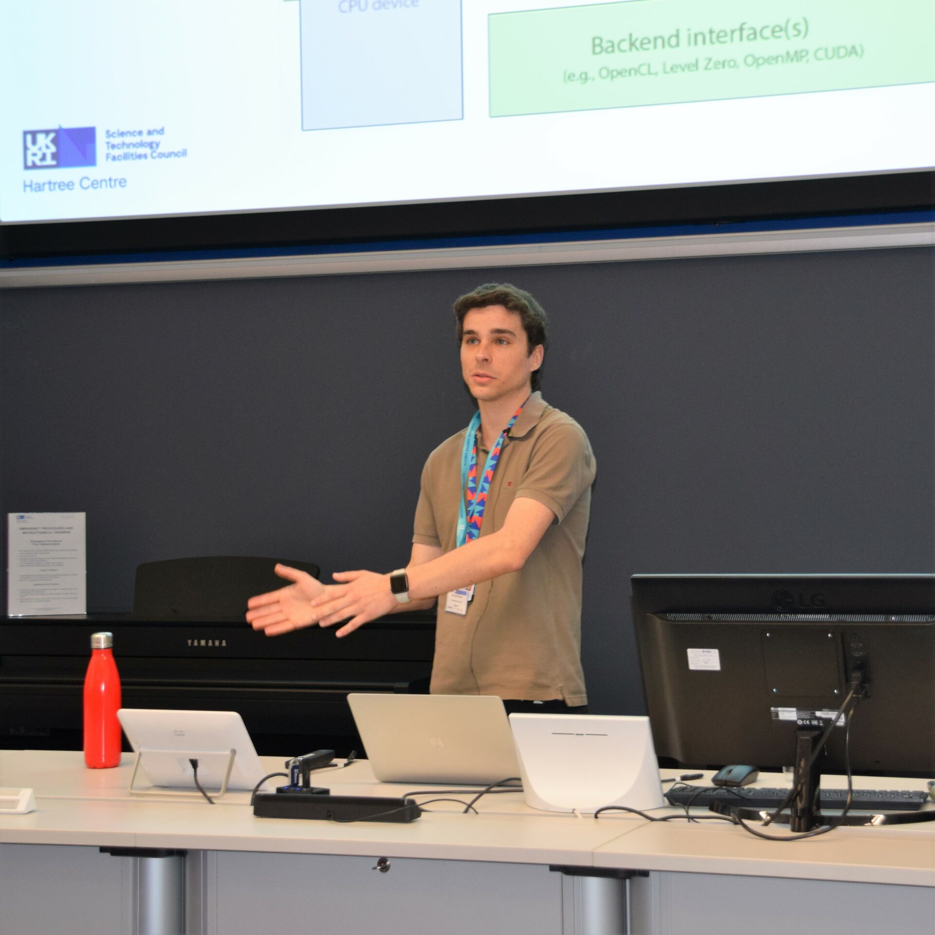 On the trail to exascale - Hartree Centre